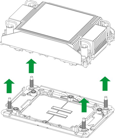 X14sbm Tf Tp4f Removing The Processor Heatsink Module X14sbm Tf Tp4f Removing The Processor Heatsink Module