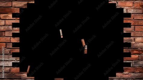 Exploding Bricks Animation An Animated Video Of Bricks Exploding