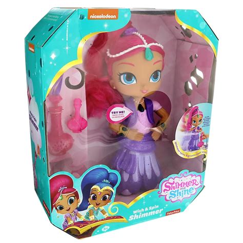Fisher Price Shimmer And Shine Wish And Spin Shimmer Doll Shop Toys At H E B