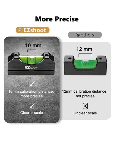Ezshoot Scope Leveling Kit With High Precision Bubble Leveling System