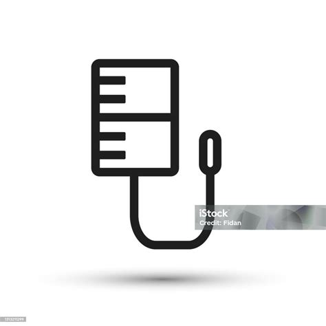 為時尚設計丟棄計數器圖示向量醫療元素移動概念和 Web 應用程式的簡單象形圖向量線醫療滴管圖標隔離在白色背景上向量圖形及更多一個物體圖片