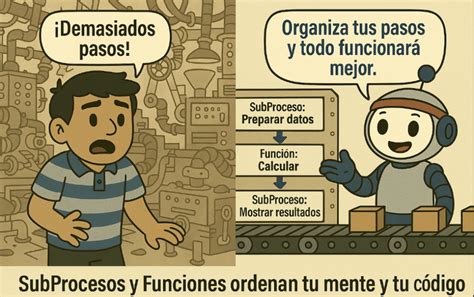 Subprocesos Y Funciones En Pseint Qué Son Y Cómo Usarlos