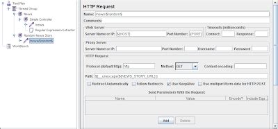 JMeter Tips Tip 12 How To Add Request Sampler With Dynamic