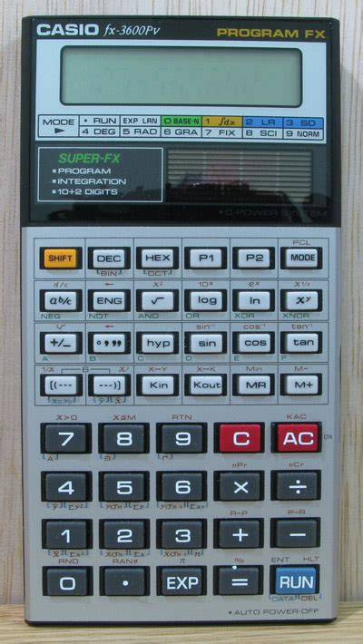 Casio Fx 3600pv