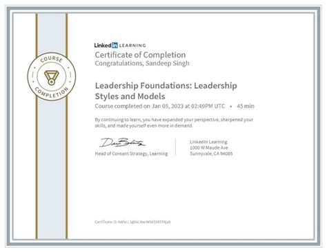 sandeep singh on linkedin learning new styles completed leadership