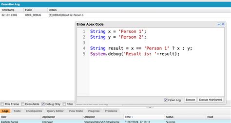 ternary operator in salesforce salesforce geek