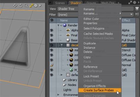 Render And Bake Decals Using Surface Probes