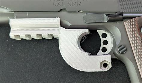 Stl File 1911 Attachable Rail 🔫・3d Printable Model To Download・cults
