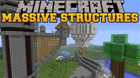 Instant Massive Structures Mod Para Minecraft 1 12 2 1 11 2 Construcciones Al Instante