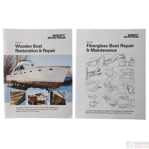 Buy West System Wooden And Fibreglass Boat Repair Guide Pack Online At