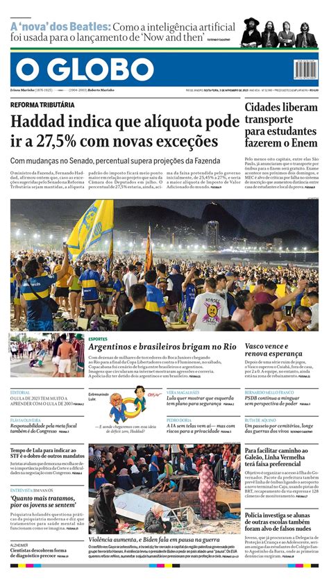 Capas de jornais destacam vitória do Vasco sobre o Cuiabá veja