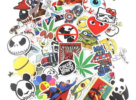 Дизайн наклеек стикеров