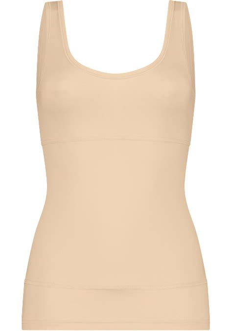 Rj Bodywear Pure Color Shape Dames Shape Hemd 1 Pack Nude