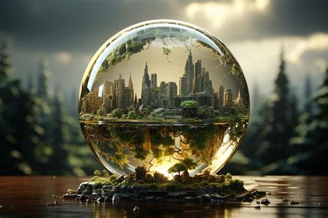 Premium Ai Image Save The Planet