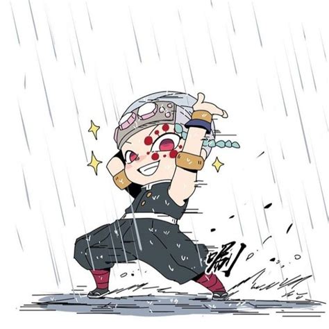 Tengen Uzui Anime Demon Slayer Chibi
