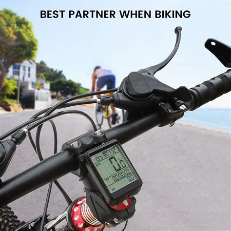 Bicycle Computer Wireless Waterproof Wireless Bicycle Speedometer Bike