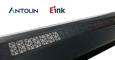 E Ink And Antolin Partner To Bring E Ink Prism Technology To Vehicle