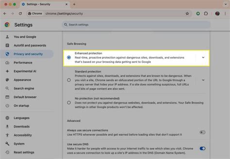 How To Use Enhanced Safe Browsing In Google Chrome