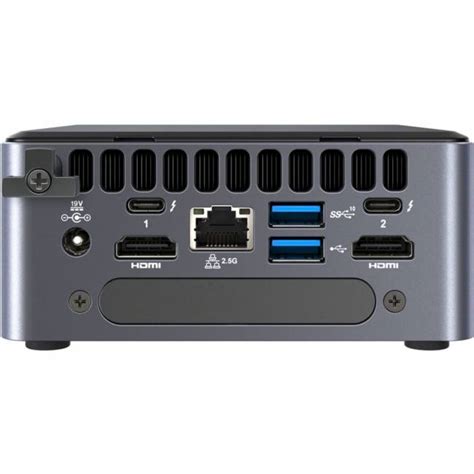 Intel NUC Pro Kit NUC TNHi Tiger Canyon Black EU Cord Bio Comp