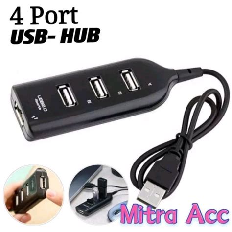 Jual Usb Hub Port High Speed M Penambah Port Usb For Pc Laptop Shopee Indonesia