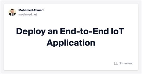 Mohamed I Ahmed On Linkedin Aws Iot Lab