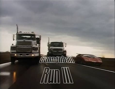Speed Zone Aka Cannonball Fever Aka Cannonball Run III