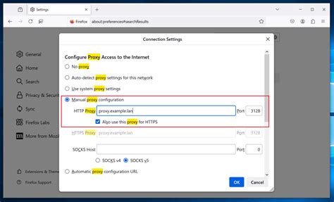 Manual Settings Web Safety
