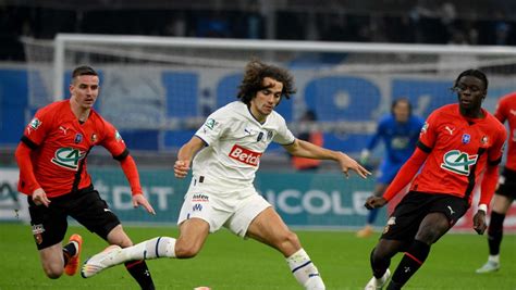 Coupe De France Marseille Dispose De Rennes 1 0 Grâce à Un But De