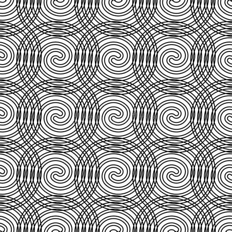 design seamless spiral pattern stock vector illustration of grid
