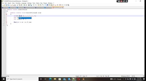 display highest and the lowest in java array youtube
