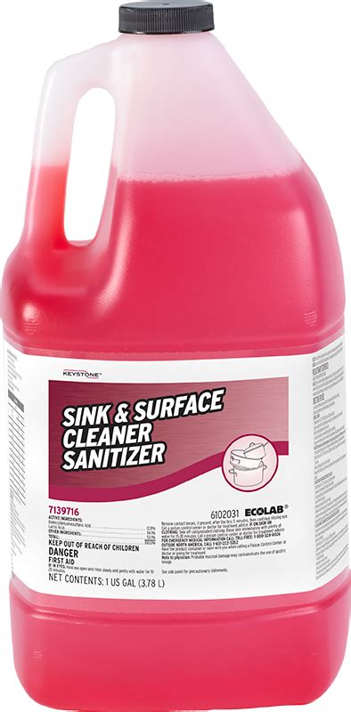 Keystone Sink And Surface Cleaner Sanitizer