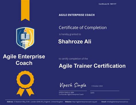 Agile Scrum Scrummaster Udemy Careergrowth Shahroze Ali