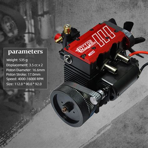 Otto And Toyan Fs L200ac Sohc 4 Stroke Nitro Engine Model Kit Enginediy