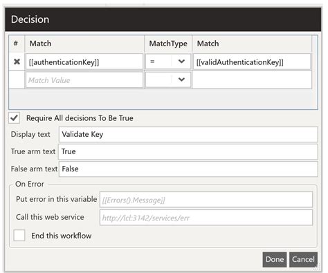 Creating An Authentication Workflow Warewolf Knowledge Base