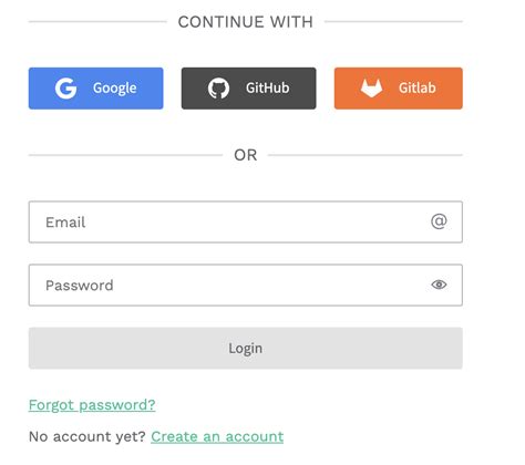 Extra Text In German Version For Buttons Logging Via GitLab GitHub
