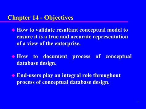 Methodology Conceptual Database Design Transparencies Pptx