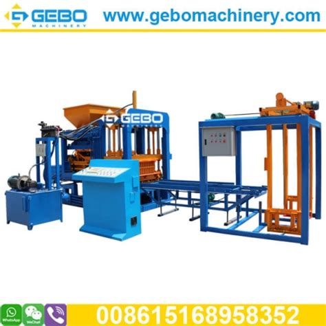 QT Automatic Hydraulic Block Making Machine Hydraulic Cement Concrete Brick Making Machine