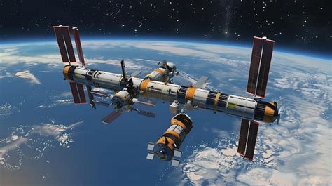 La Station Spatiale Internationale Est Une Station Spatiale Modulaire