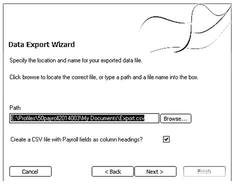 Importing From SAGE Payroll Using A CSV File Mid Year BrightPay Documentation