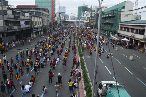 Over 20000 Devotees Now In Quiapo For Black Nazarene Feast— Manila Pio