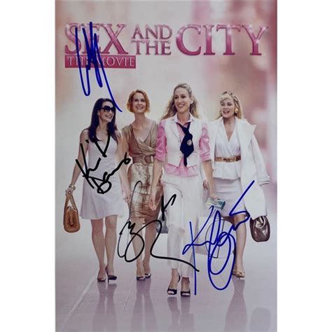 Autograph Signed Sex And The City Photo