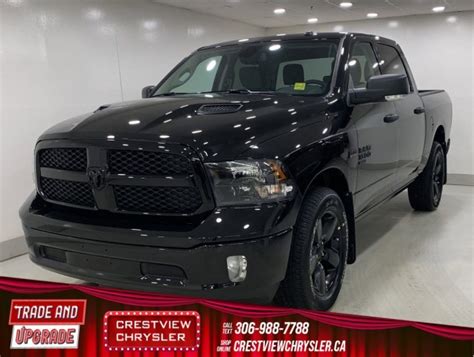 New 2022 Ram 1500 Classic SLT Crew Cab Black Appearance Group Crew