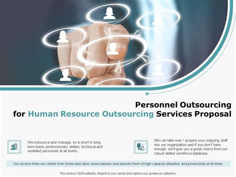 Personnel Outsourcing For Human Resource Outsourcing Services Proposal