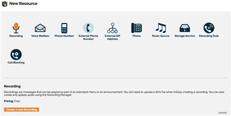 Recordings OnSIP Support