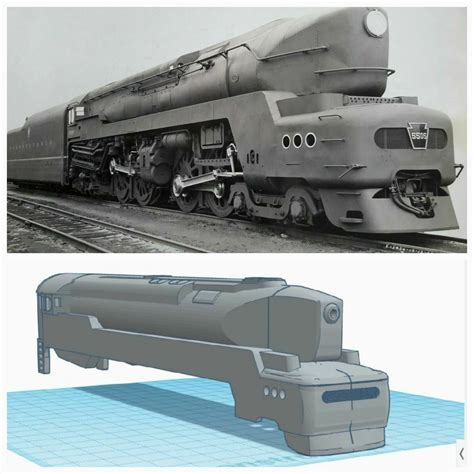 Free 3d File Prr T1 Duplex Ho Scale With Tender 👽・3d Print Design To