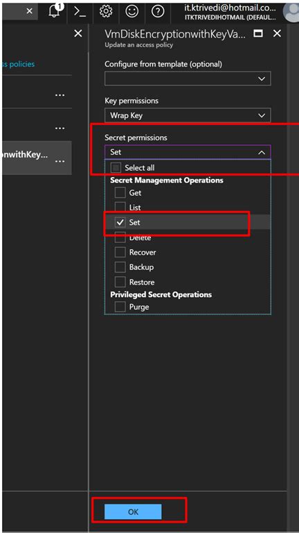 azure virtual machine disk encryption with azure key vault