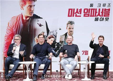 포토]관객들 만난 미션 임파서블 폴아웃