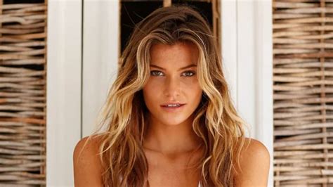 SI Swimsuit Legend Samantha Hoopes Rocked Rainbows Fishnet And