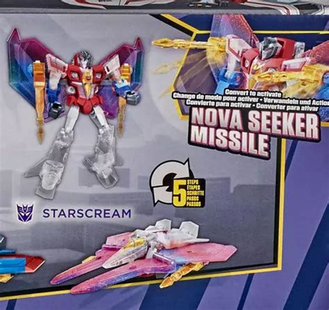 Transformers Cyberverse Adventures Warrior Class Ghost Starscream Toy