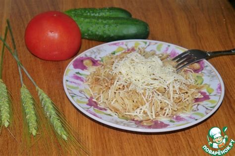Жареная вермишель-паутинка – кулинарный рецепт